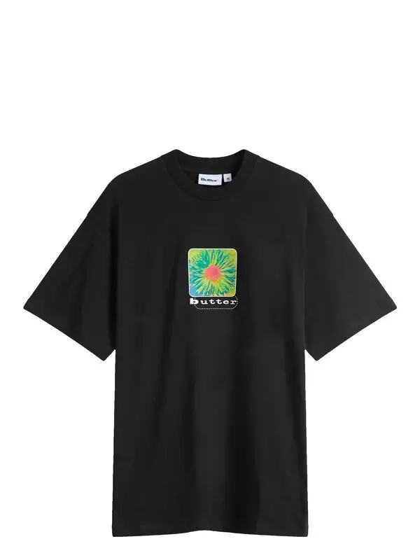 BUTTER GOODS Daisy T-shirt - Black