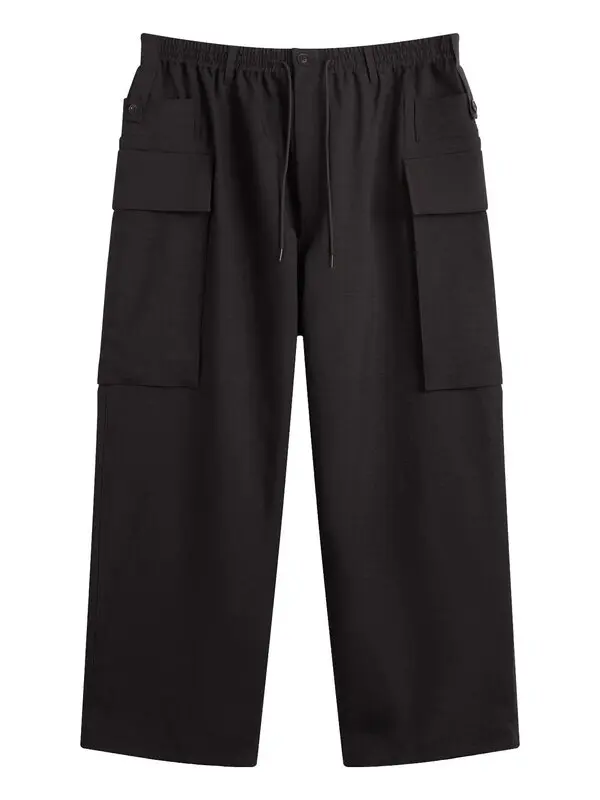 Y3 Cargo Trousers - Black