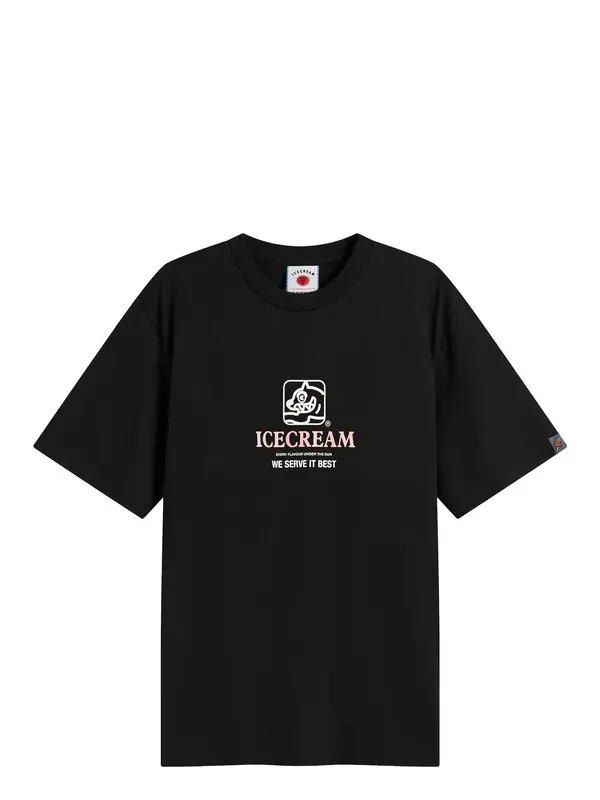ICECREAM Serve It Best T-shirt - Black