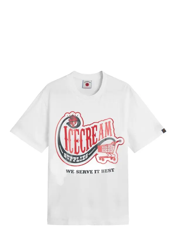 ICECREAM Convenience Store T-shirt - White