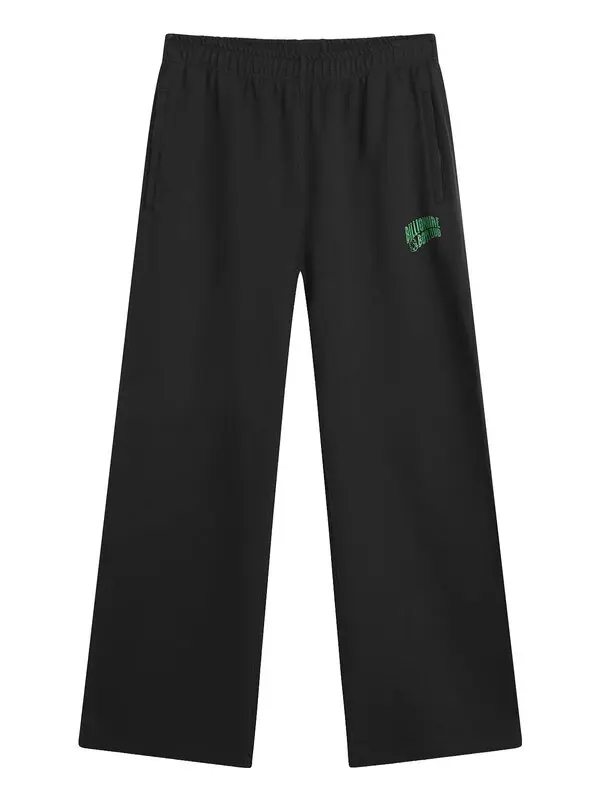 BILLIONAIRE BOYS CLUB Arch Logo Wide Leg Sweatpants - Black