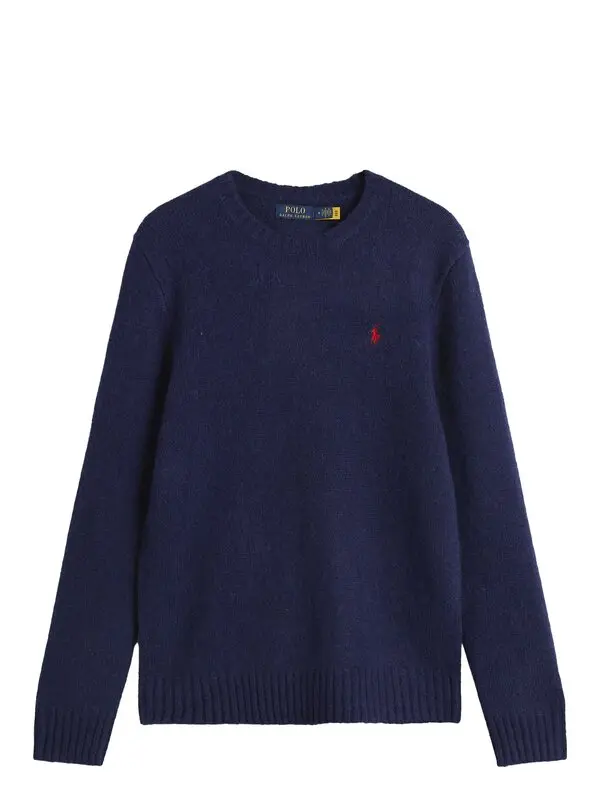 Polo Ralph Lauren Brushed Shetland Knit Jumper - Bright Navy