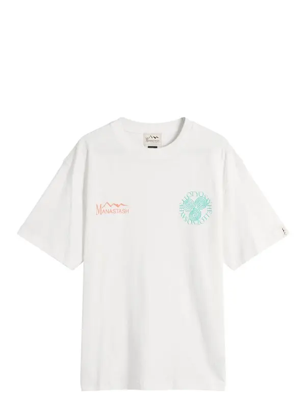 MANASTASH Say Hello T-shirt - White