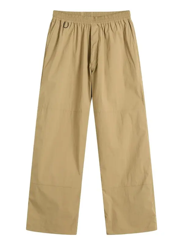 SNOW PEAK Easy Wide Trousers - Greige