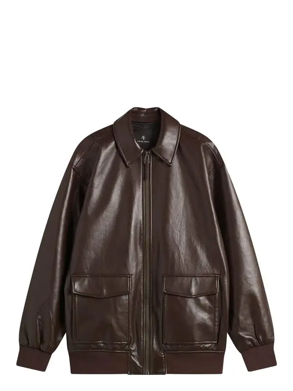 ANINE BING Kelanie Jacket - Dark Brown