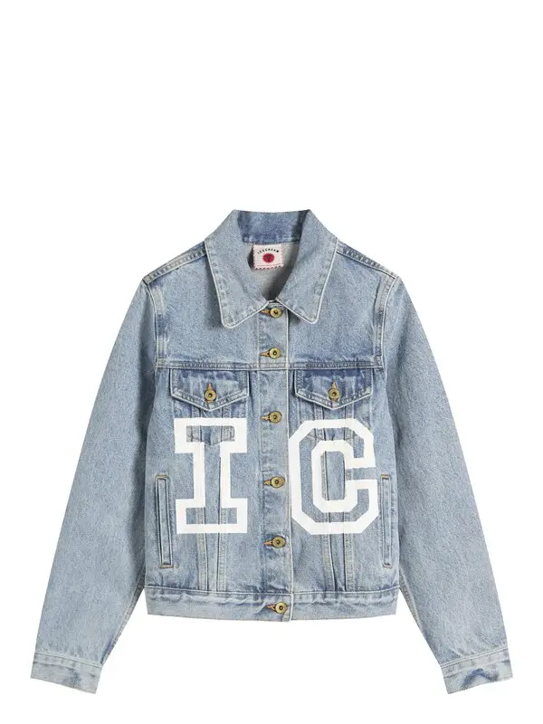 ICECREAM Denim Trucker Jacket - Light Wash Blue