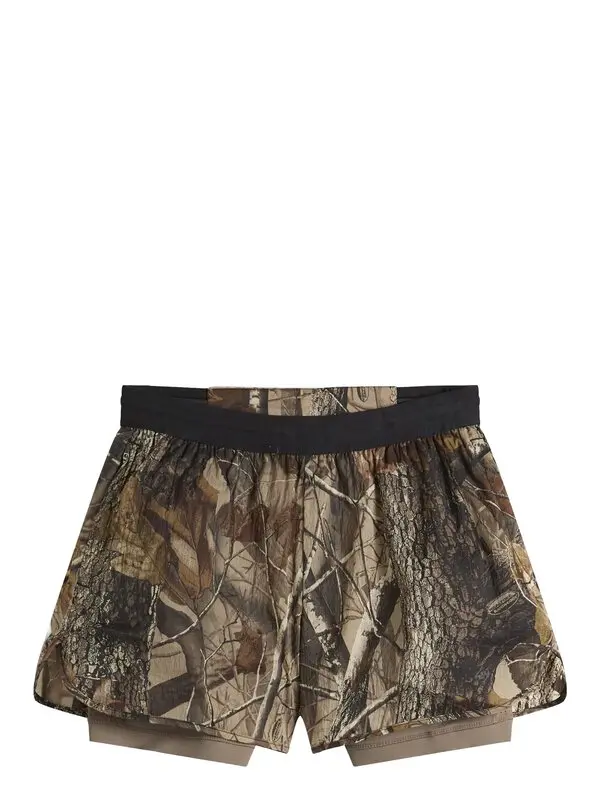 REPRESENT 247 2 In 1 Run Short - Real Tree