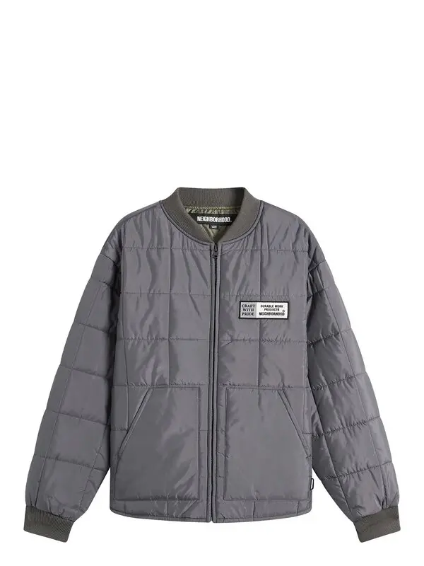 NEIGHBORHOOD Reversible Padded Jacket - Gray