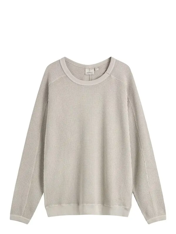 Gramicci Waffle Crewneck Sweater - Pewter