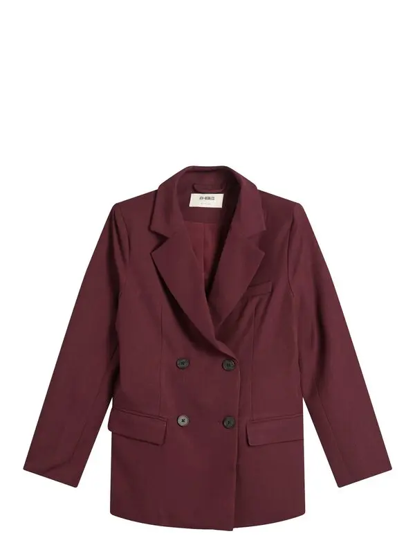 4TH & RECKLESS Maggie Blazer - Plum
