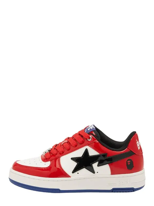 A BATHING APE Bape Sta #1 Sneakers - Red
