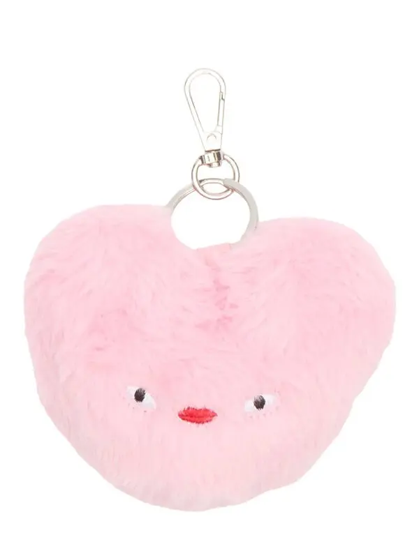 SAMO ONDOH Loveyom Keychain - Eco Fur Pink