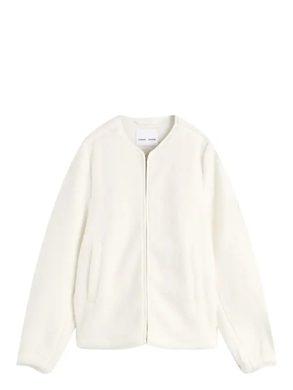 SAMSØE SAMSØE Saautumn Fleece Jacket - Clear Cream