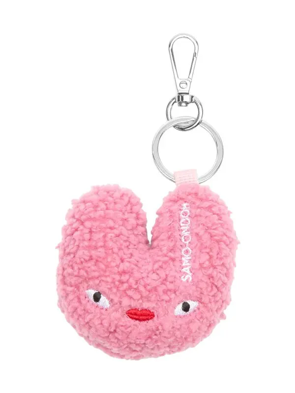 SAMO ONDOH Tokiyom Keychain - Eco Shearling Pink