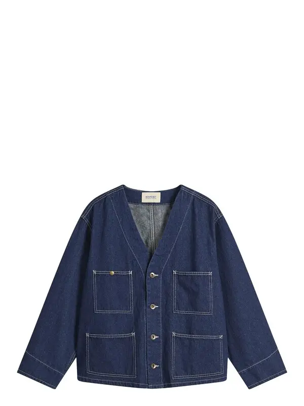 BEAMS Denim Engineer Jacket - Indigo