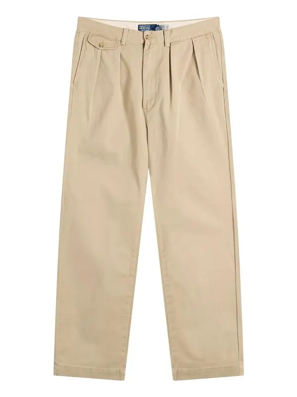 Polo Ralph Lauren Whitman Pleated Trousers - Classic Khaki