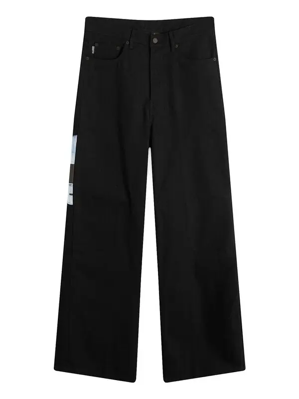 PLEASURES Ram Baggy Jeans - Black