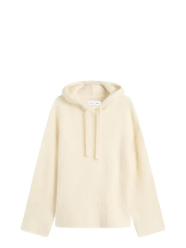 SAMSØE SAMSØE Sajeanne Knit Hoodie - Clear Cream