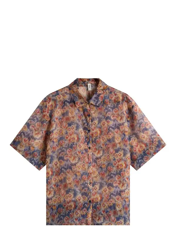 Sir The Label Fiore Floral Print Shirt - Dark Petal