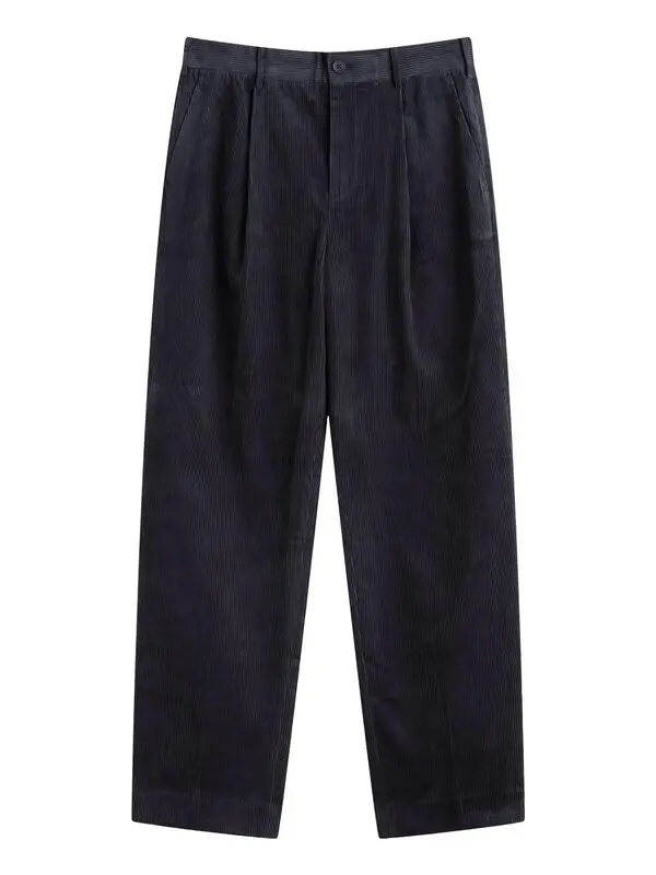WAX LONDON Aubyn Corduroy Trousers - Navy
