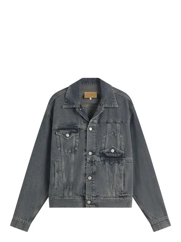 MAISON MARGIELA Denim Jacket - Light Grey