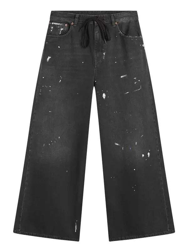 MAISON MARGIELA Wide Leg Jeans - Black