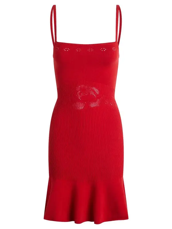 PEACHY DEN Marie Knit Mini Dress - Jam