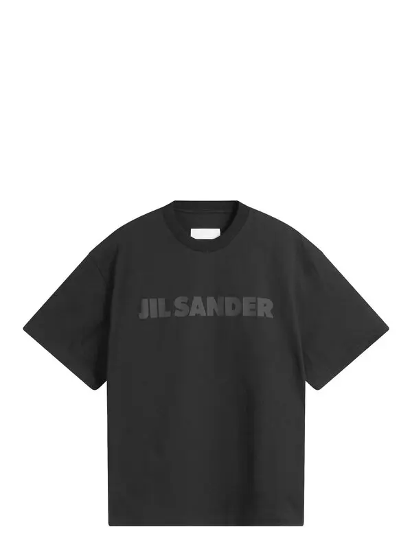 JIL SANDER Logo T-shirt - Black