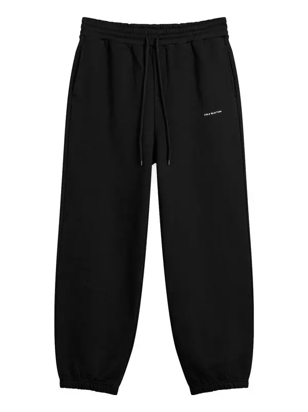 COLE BUXTON Vintage Mini Logo Sweatpants - Black