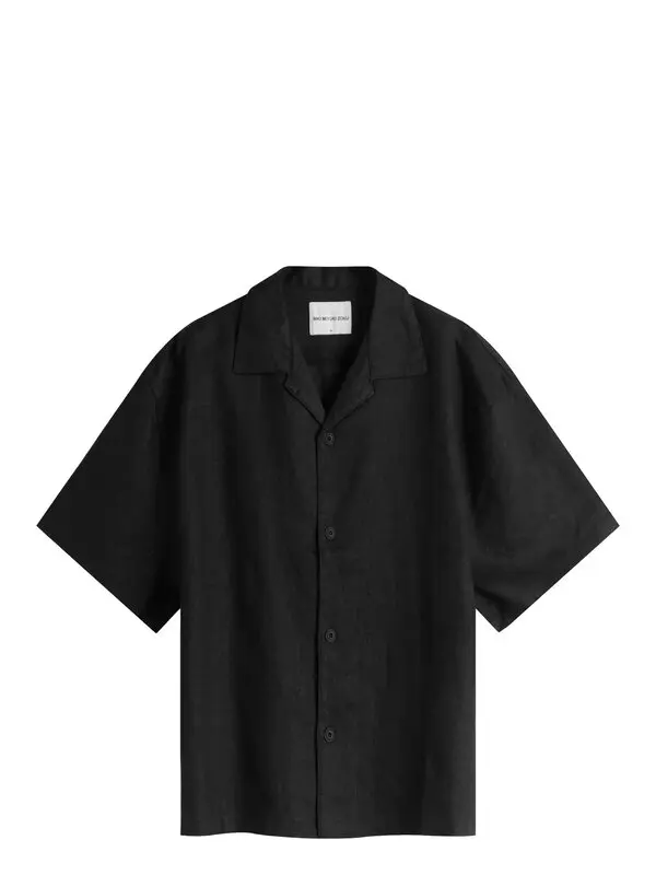 MKI MIYUKI ZOKU Linen Vacation Shirt - Black