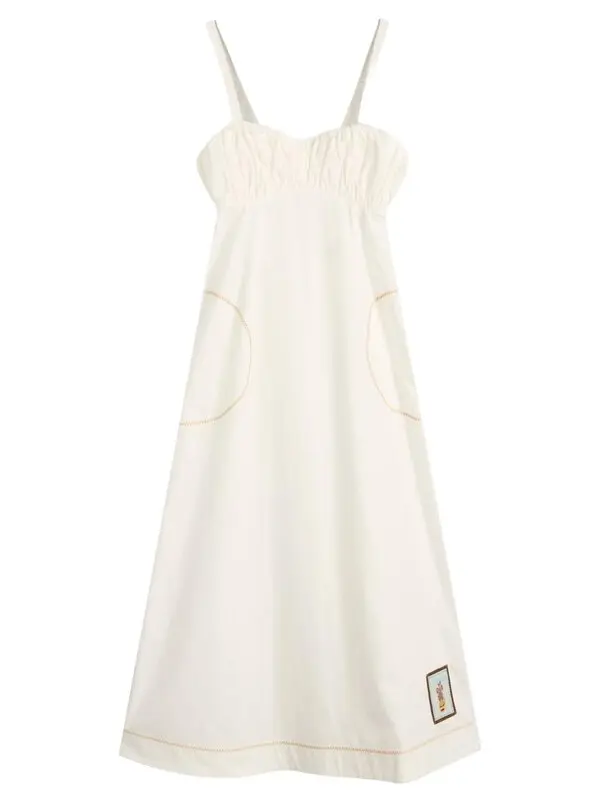 ALEMAIS Katerina Midi Dress - Cream