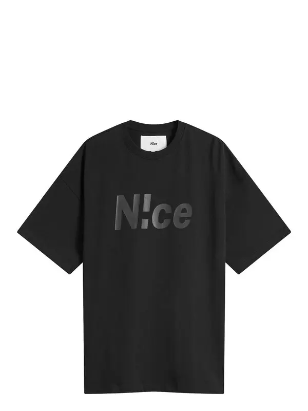 N!CE Logo T-shirt - Black