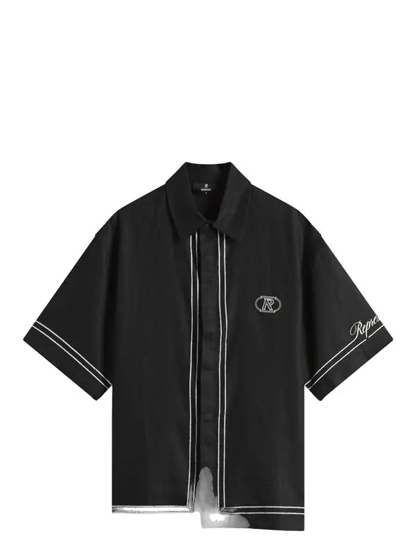 REPRESENT Border Vacation Shirt - Jet Black