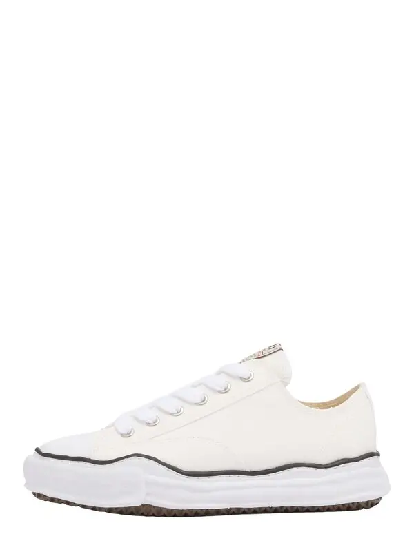 Mihara Yasuhiro Peterson Canvas Low-top Sneaker - White