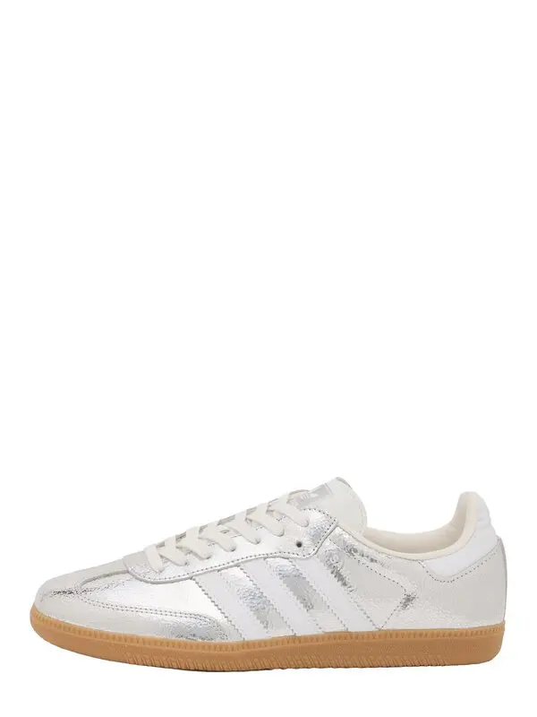 Adidas Samba Og Sneakers - Silver Metallic/white