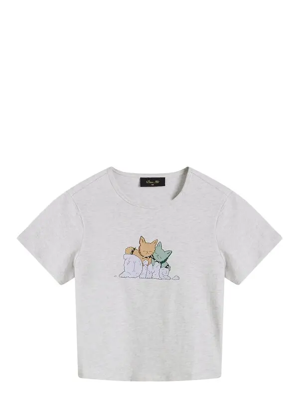 DIME Fluff T-shirt - Ash