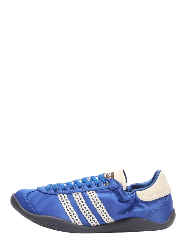 Adidas X Wales Bonner Karintha Lo Satin Sneakers - Cream White/blue