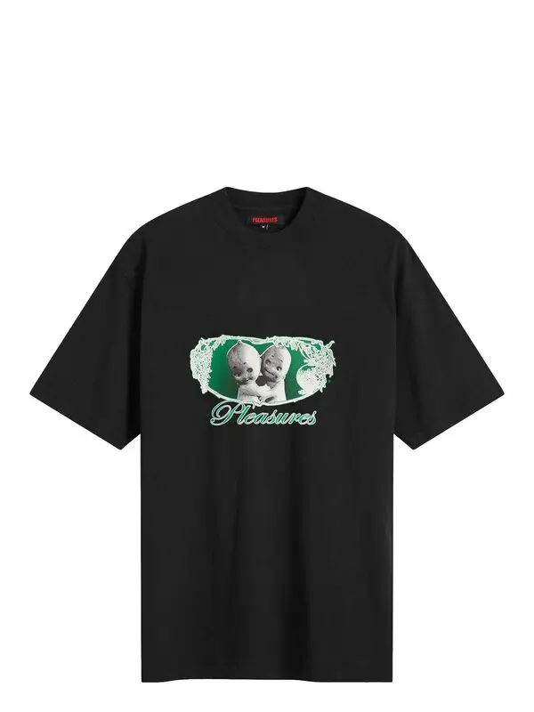 PLEASURES Cutie Heavyweight T-shirt - Black