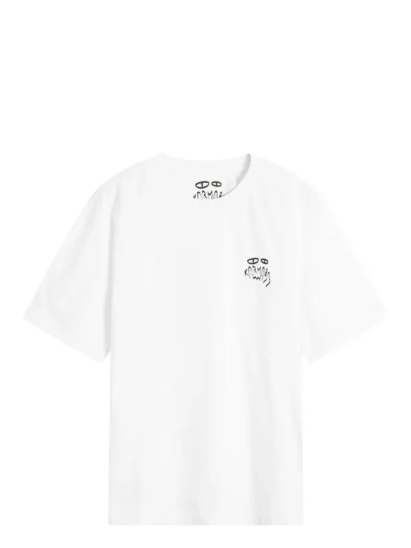 KARMA8A The Real T-shirt - White/black