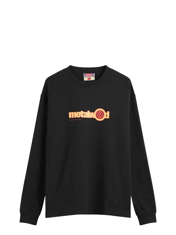 METALWOOD STUDIO Word Long Sleeve T-shirt - Black