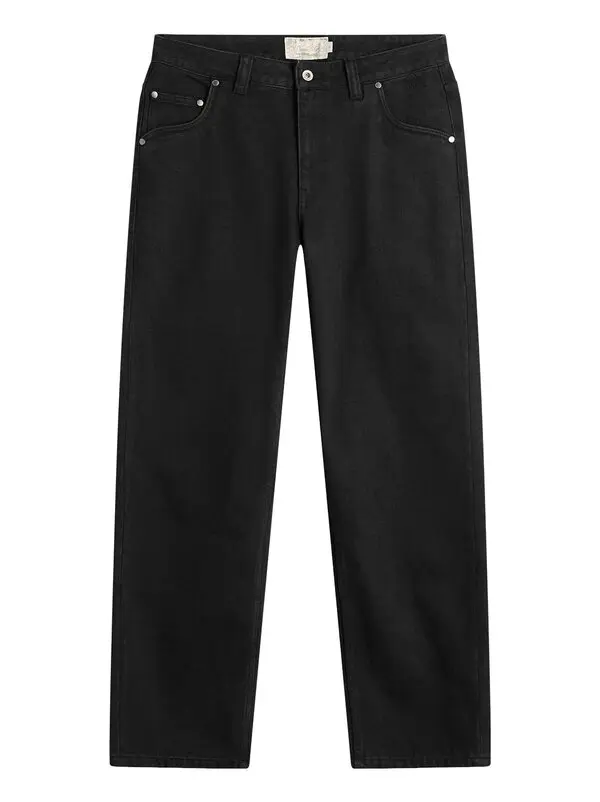 DIME Relaxed Denim Pants - Black