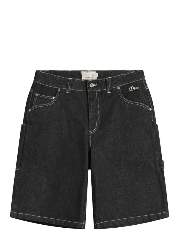 DIME Classic Denim Shorts - Black Washed
