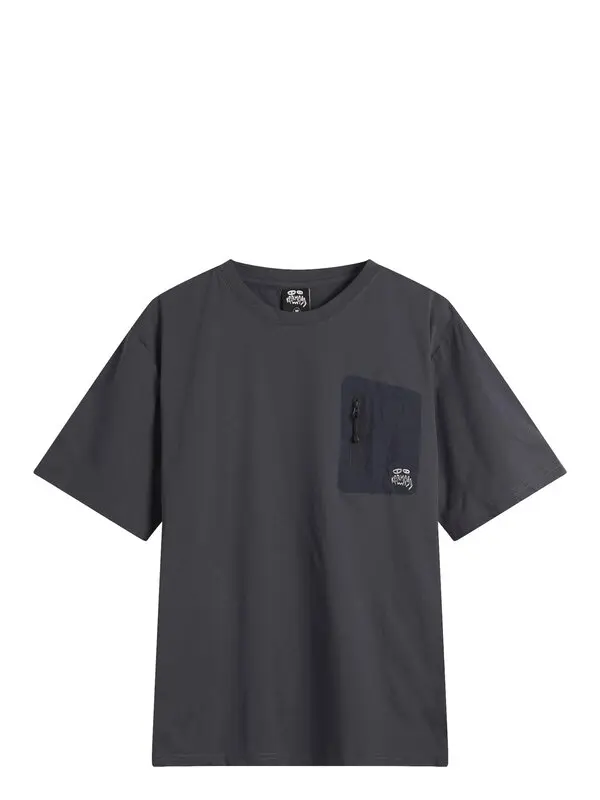 KARMA8A Logo Pocket Rue T-shirt - Navy