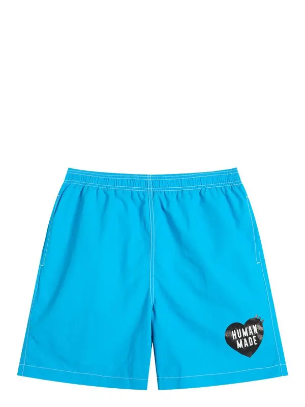 HUMAN MADE Heart Swim Shorts - Blue