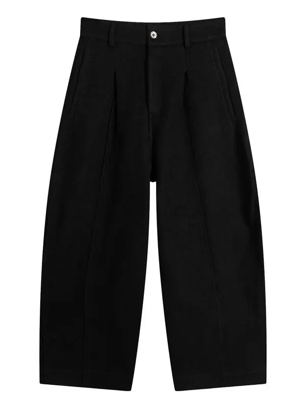 GANDER Cottonopolis Wool Trousers - Soot