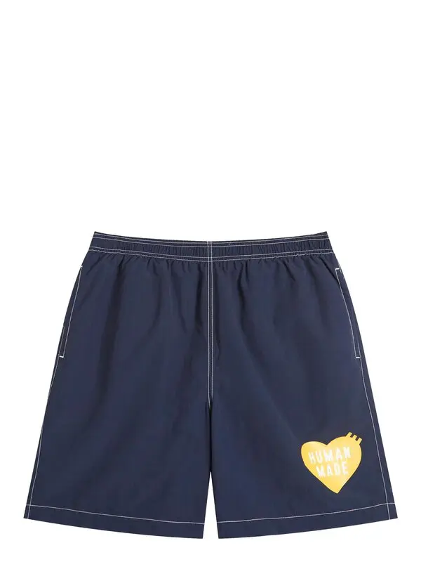 HUMAN MADE Heart Swim Shorts - Navy