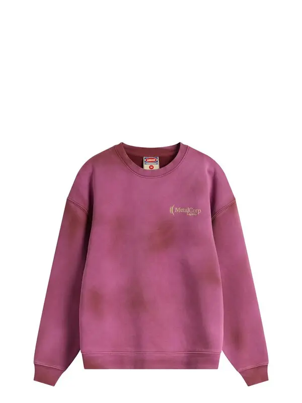 METALWOOD STUDIO Metalcorp Crew Sweatshirt - Vino