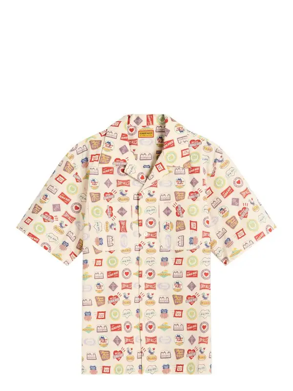 HUMAN MADE Souvenir Vacation Shirt - White