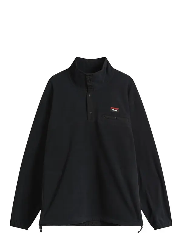 NANGA Air Warm Fleece Pullover - Black