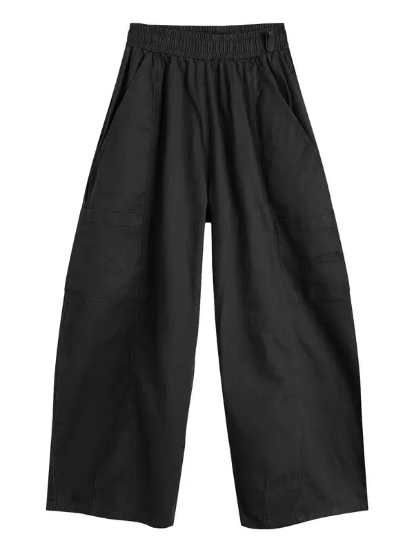 BENE CULTURE Big Ol' Rounders Trousers - Black